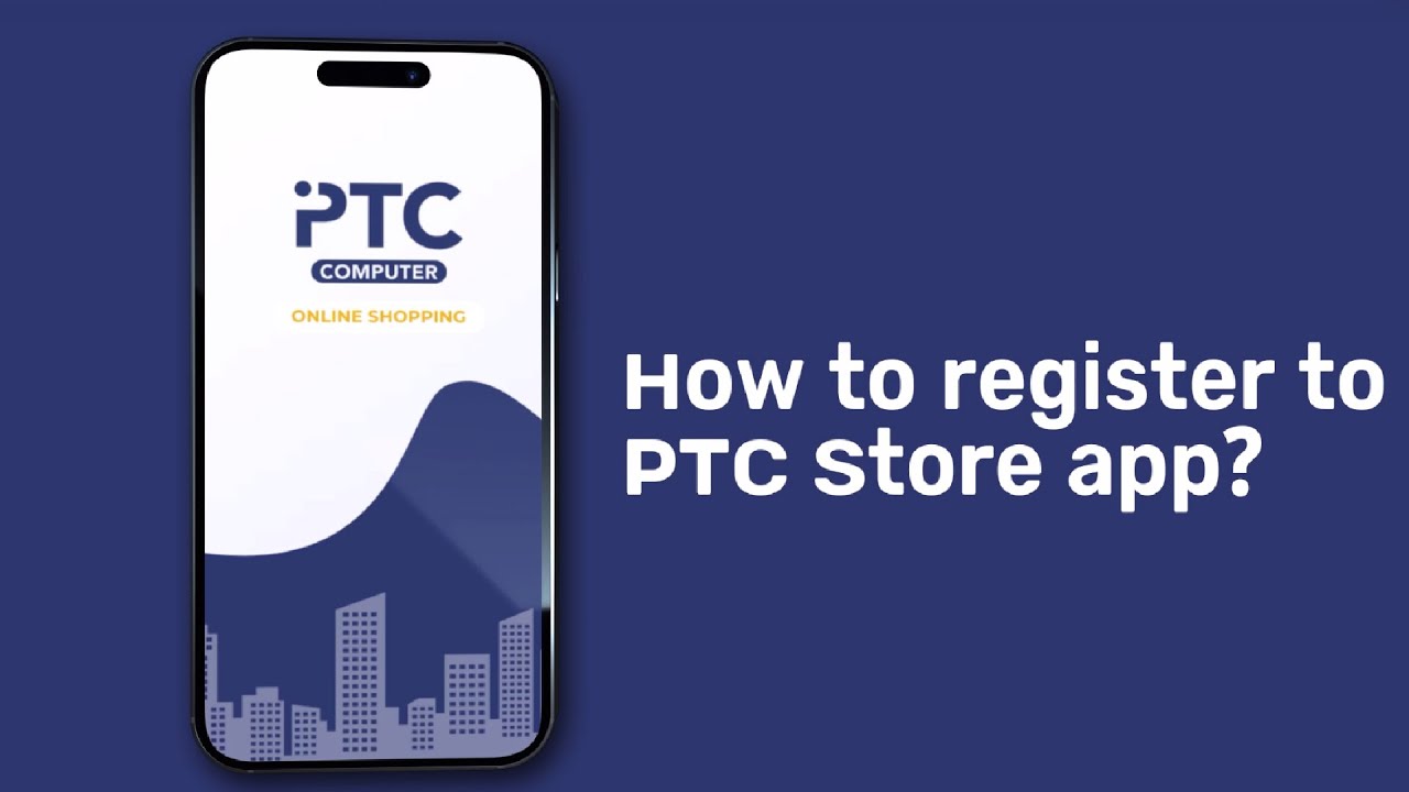 របៀប Register ឬចុះឈ្មោះលើ PTC Store App - YouTube