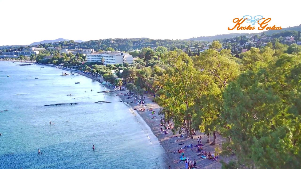 ΠΑΡΑΛΙΑ ΔΑΣΣΙΑ, ΚΕΡΚΥΡΑ. DASSIA BEACH, CORFU ISLAND, GREECE. - YouTube