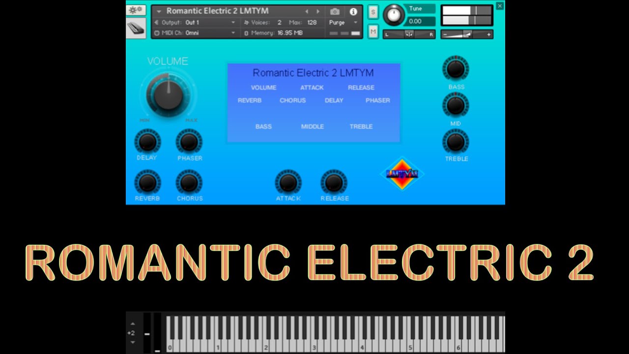 ROMANTIC Electric 2 LMTYM😍Los mejores E.PIANOS para Kontakt 5.7.3 o ...