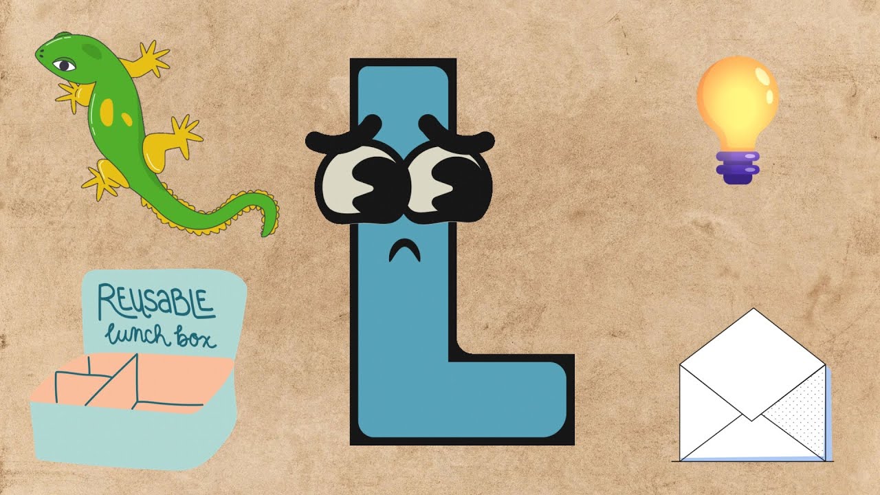Learning Words | The Letter L! - YouTube