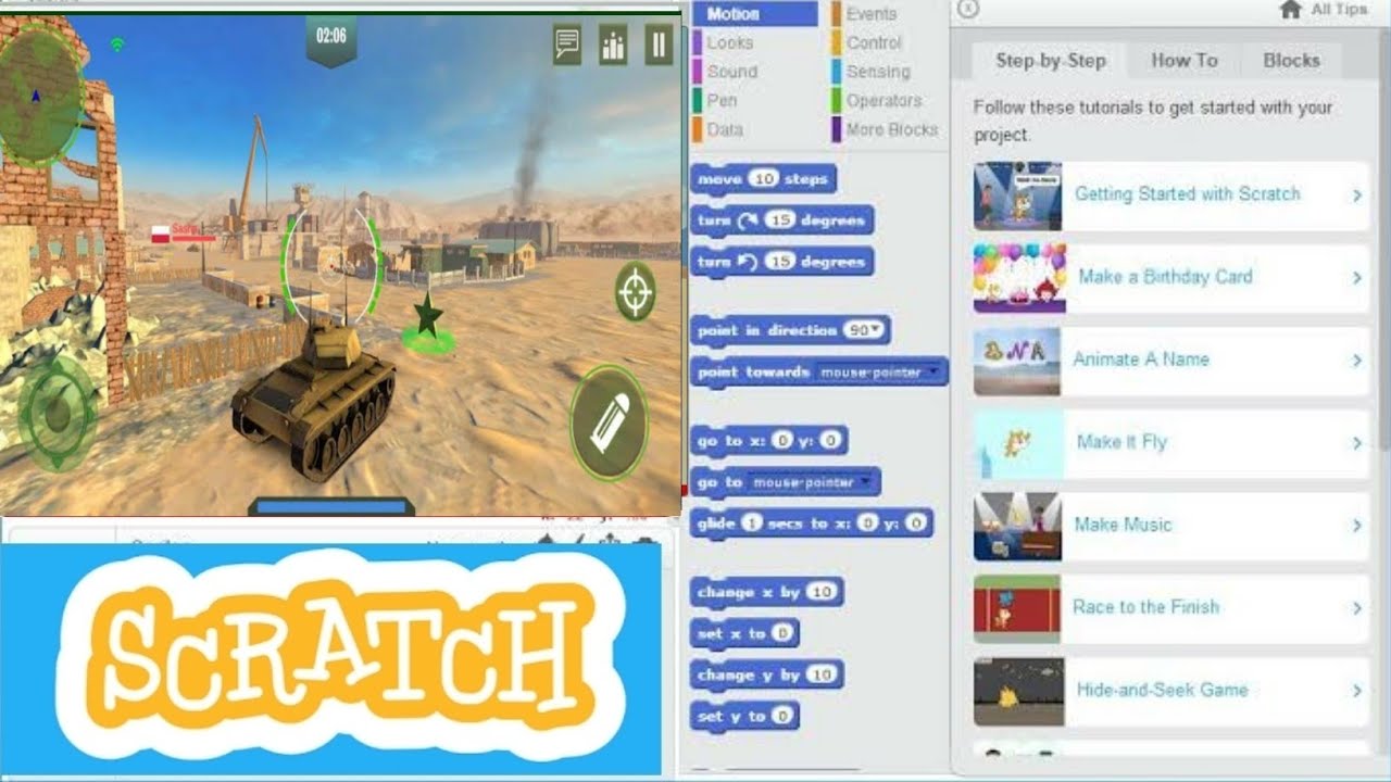 HOW TO MAKE TANK SHOOTING GAME IN 18 MINUTES SCRATCH 3 0 SHOOTING GAME SCRATCH3 HOW TO MAKE TANK SHOOTING GAME IN 18 MINUTES SCRATCH 3 0 SHOOTING GAME SCRATCH3