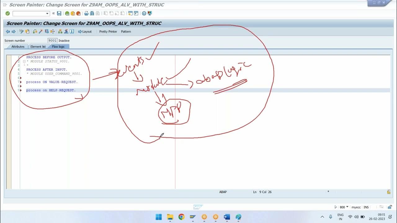 OOPS ABAP Class 6 - YouTube