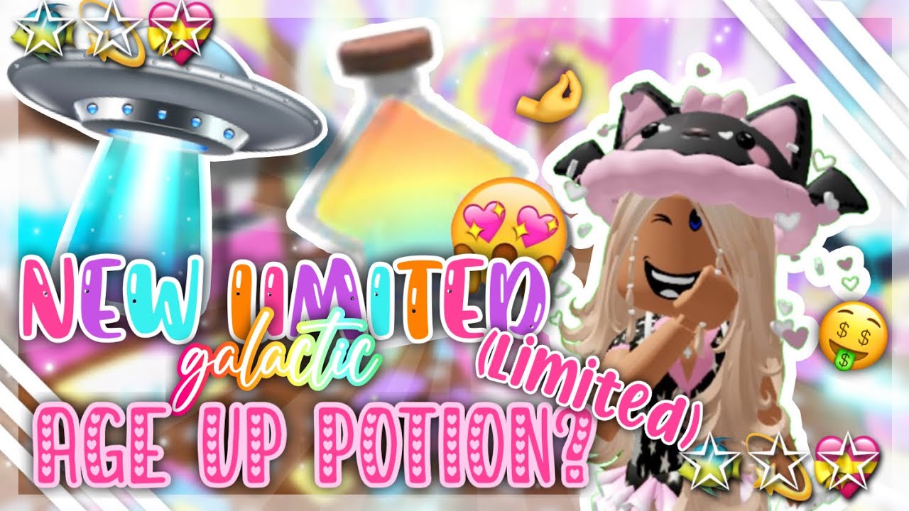 TALKING ABOUT THE NEW GALACTIC UPDATE! 😱 + EXOTIC RARE AGE UP POTIONS ...