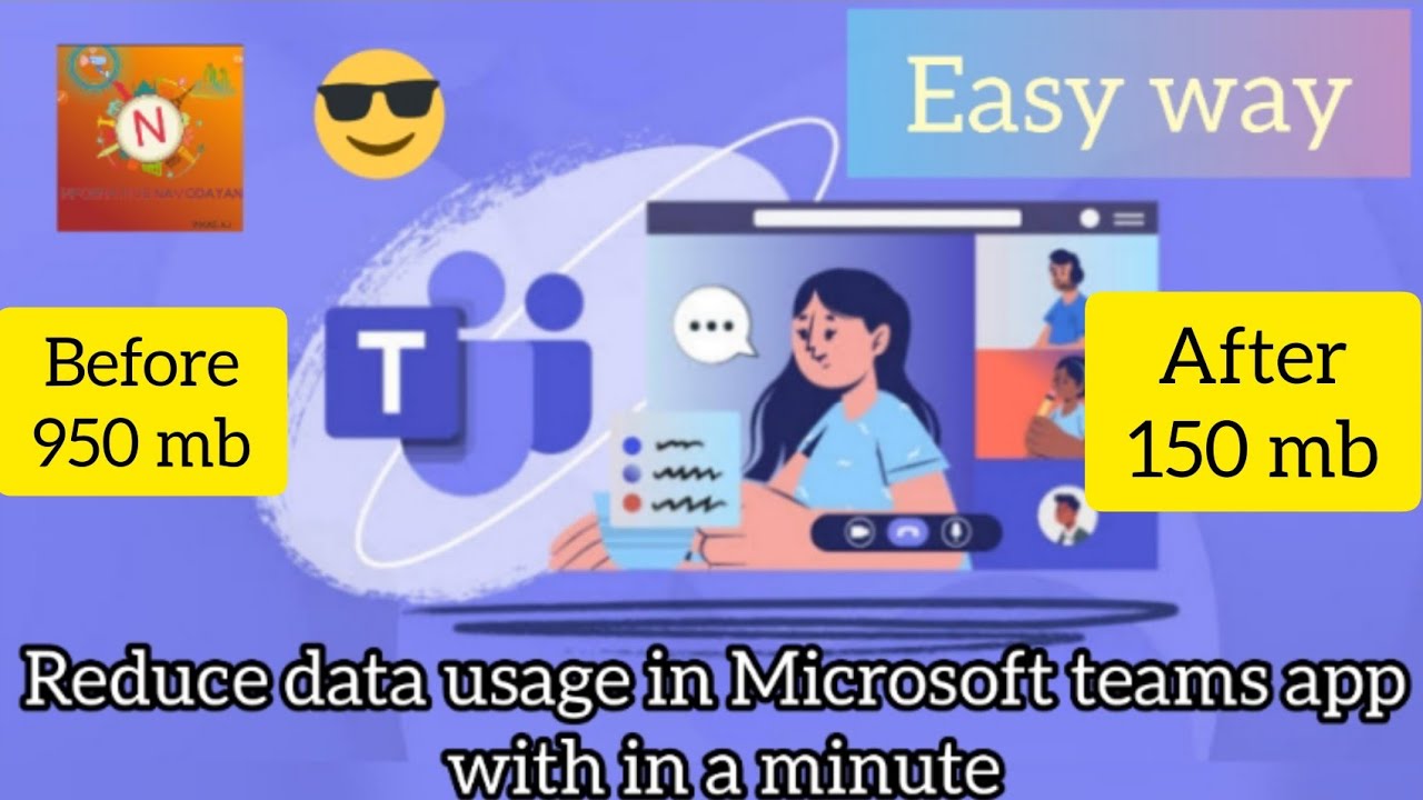 Tricks to Reduce your data usage in Microsoft teams app in 1minute # ...