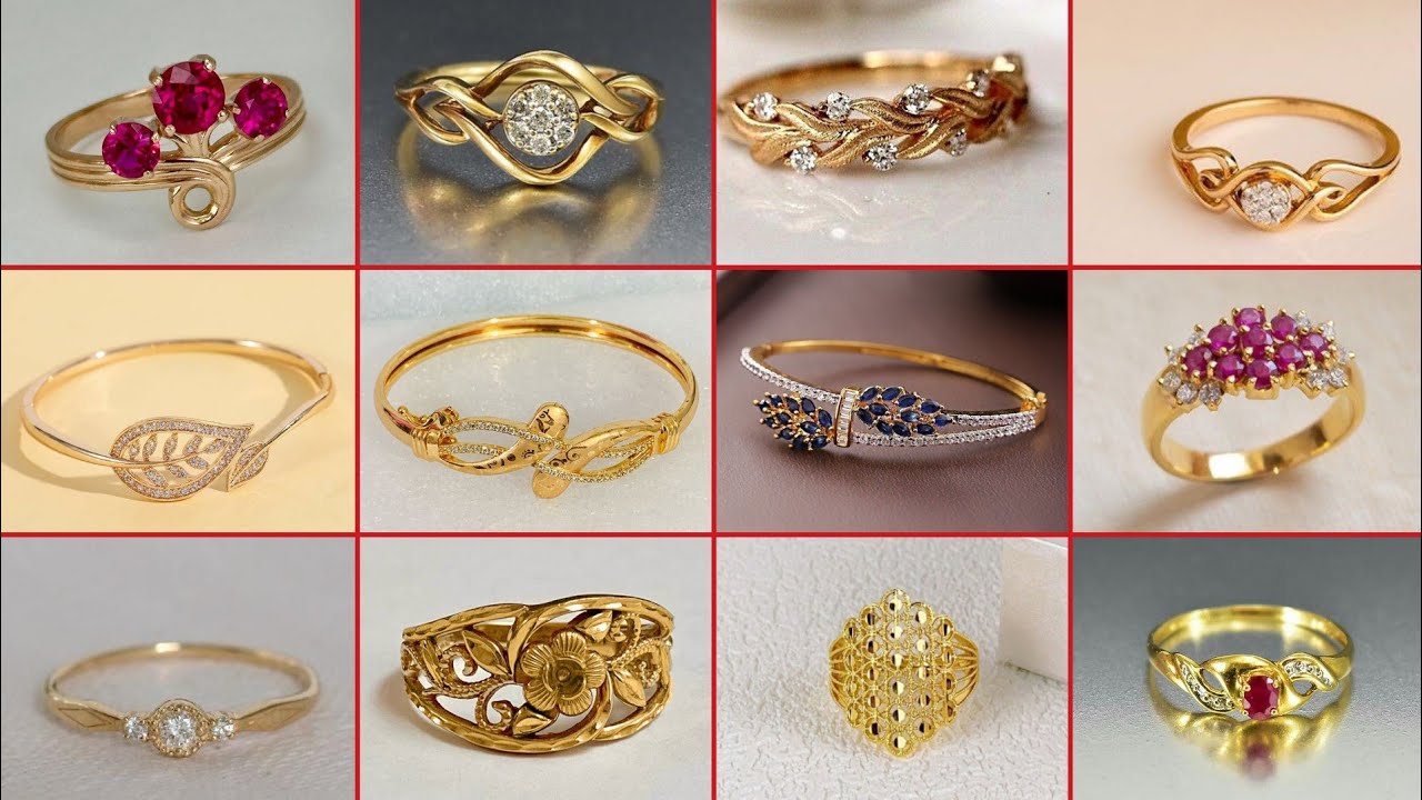 Gold Ring Designs 2025 | Trending Gold Ring Designs For Women | Gold ...