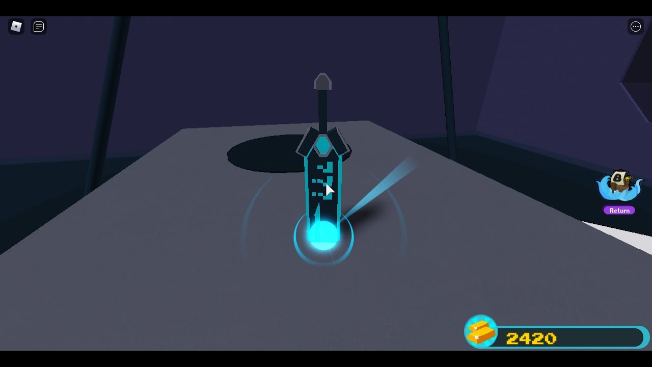 Unlocking the Blue RB battles sword in Build a Boat for Treasure (part ...