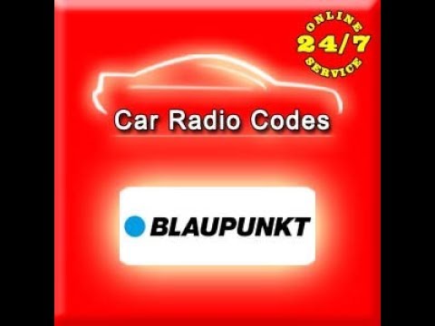 Разблокировка Blaupunkt CAR 300 – Unlock radio code from SERIAL NUMBER free - YouTube
