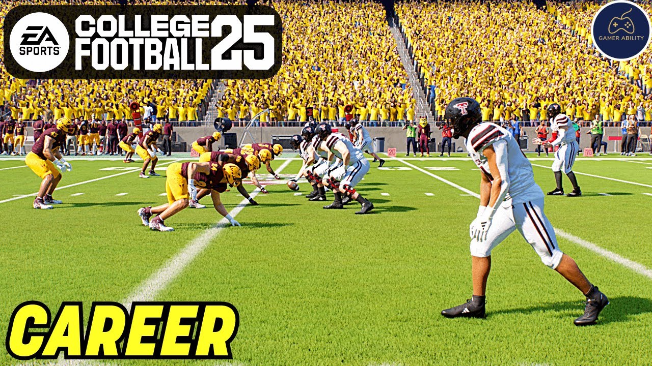 College Football 25 Road to Glory Career Mode Part 18 - Texas Tech at ...