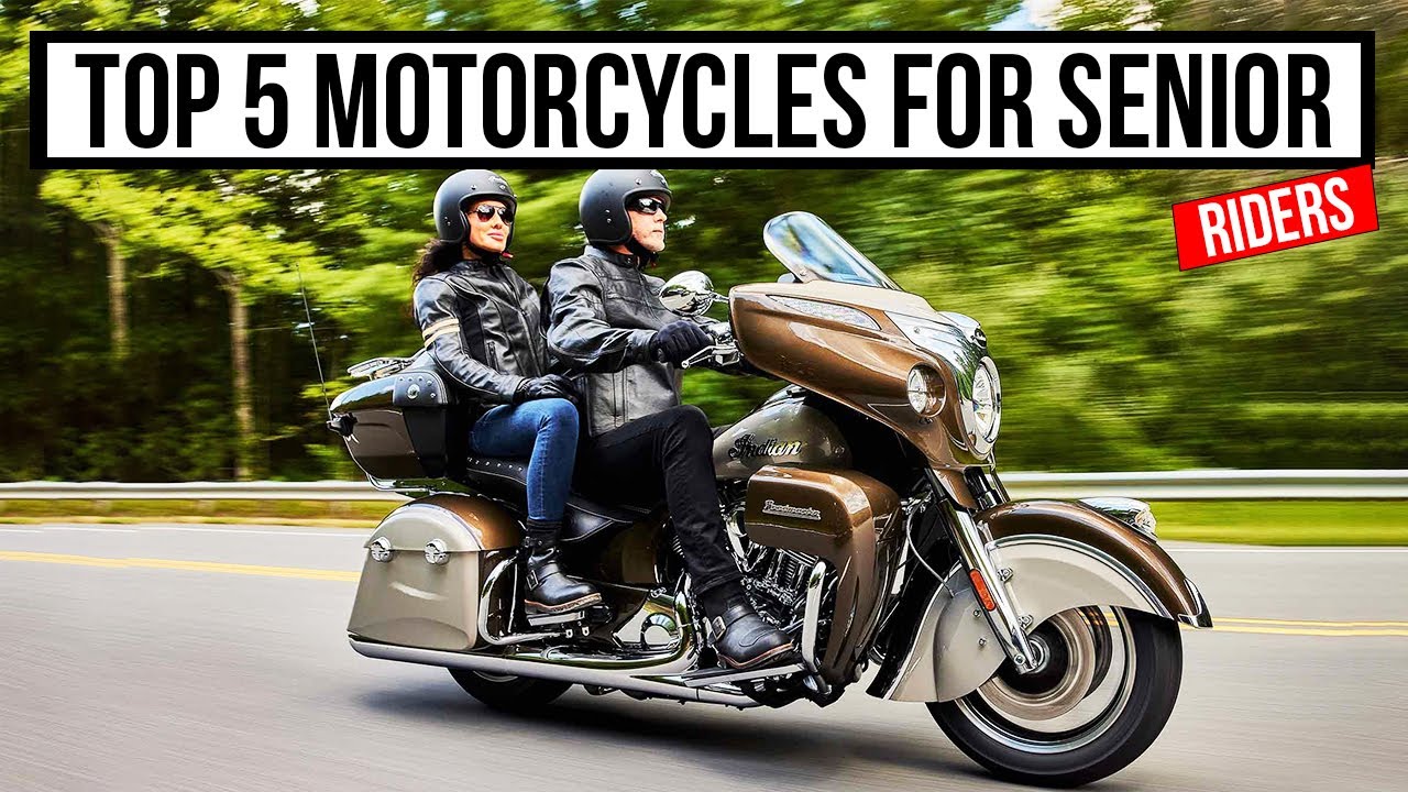 top 5 motorcycles for senior riders - YouTube