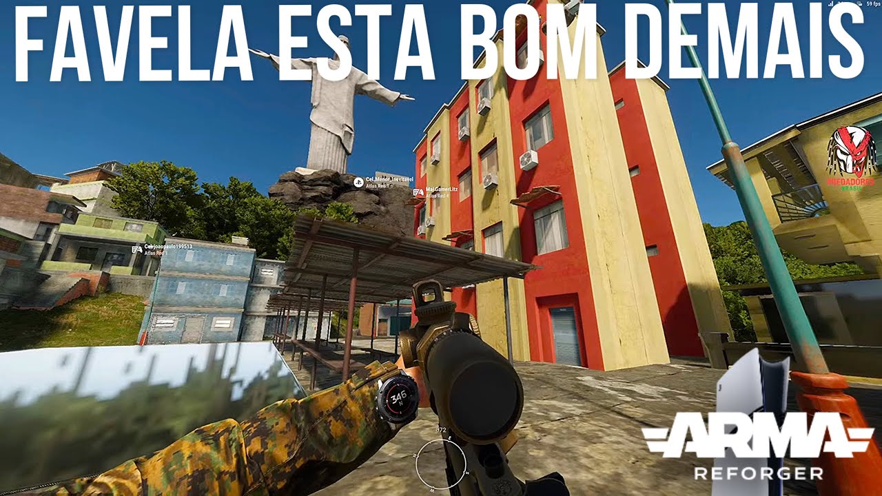 ARMA REFORGER (PS5 MODS) MAPA FAVELA ESTA MUITO BOM DE JOGAR ! - YouTube