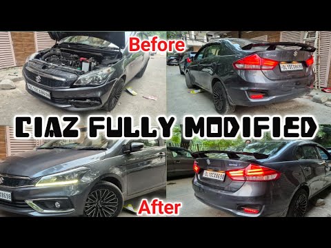 Maruti Ciaz FULLY Modified From Sigma To Alpha In Affordable Price 🤫 ...