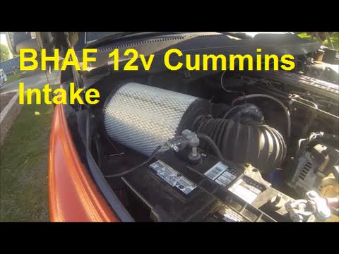 BHAF Intake 1994 12v Cummins - YouTube