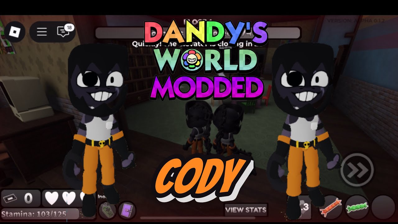 Unlocking Cody in Dandy's World Modded | Roblox Gameplay - YouTube