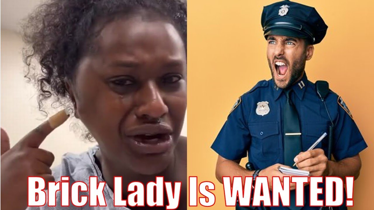 Brick Lady Is WANTED For Arrest! - YouTube