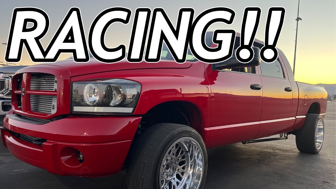 WE GO RACING WITH OUR 1200HP MEGA CAB CUMMINS! Part 2 of 2. - YouTube