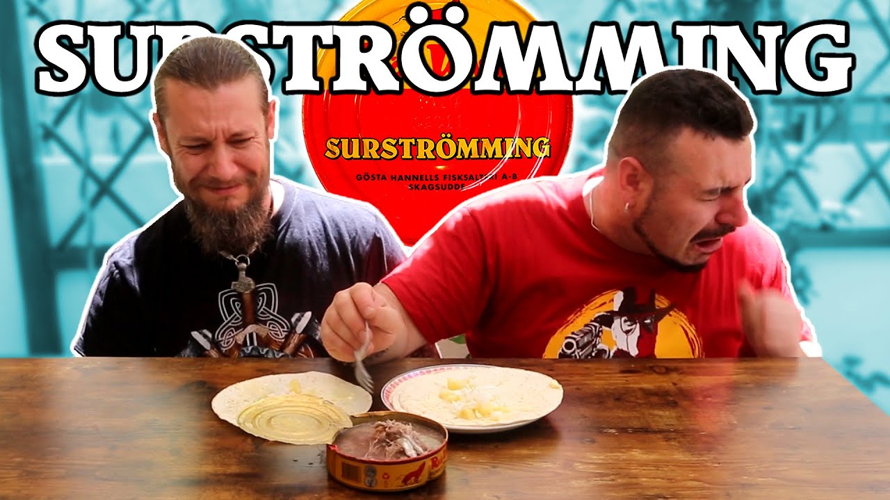PROBANDO SURSTRÖMMING | La Comida Que Peor Huele del Mundo con el ...