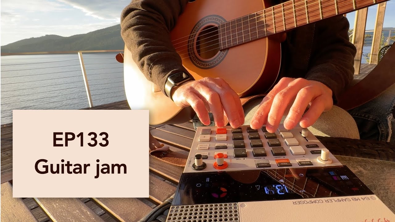 EP133 and guitar outdoors jam - YouTube