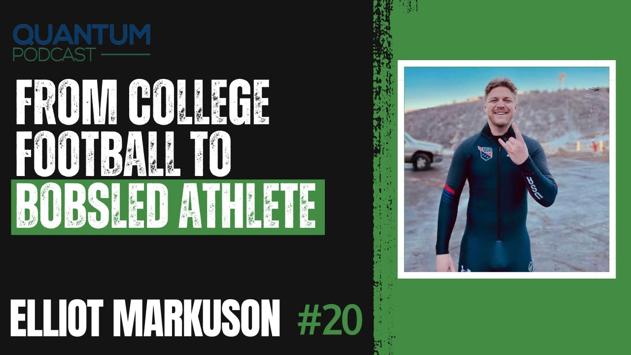 ELLIOT MARKUSON: From college football to BOBSLED ATHLETE - YouTube