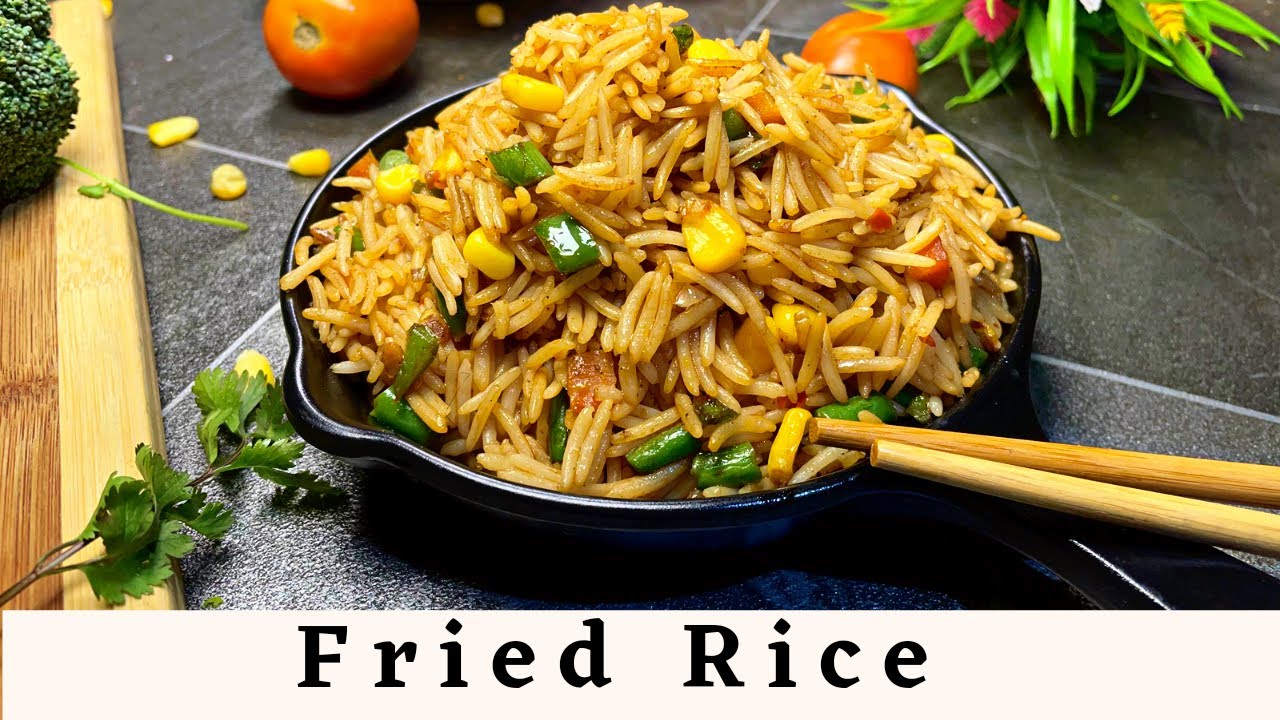 Restaurant Style Veg Fried Rice | Street Style Fried Rice | Easy Fried ...