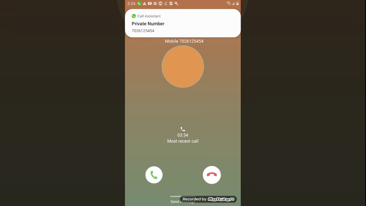 Incoming call samsung s9 - YouTube