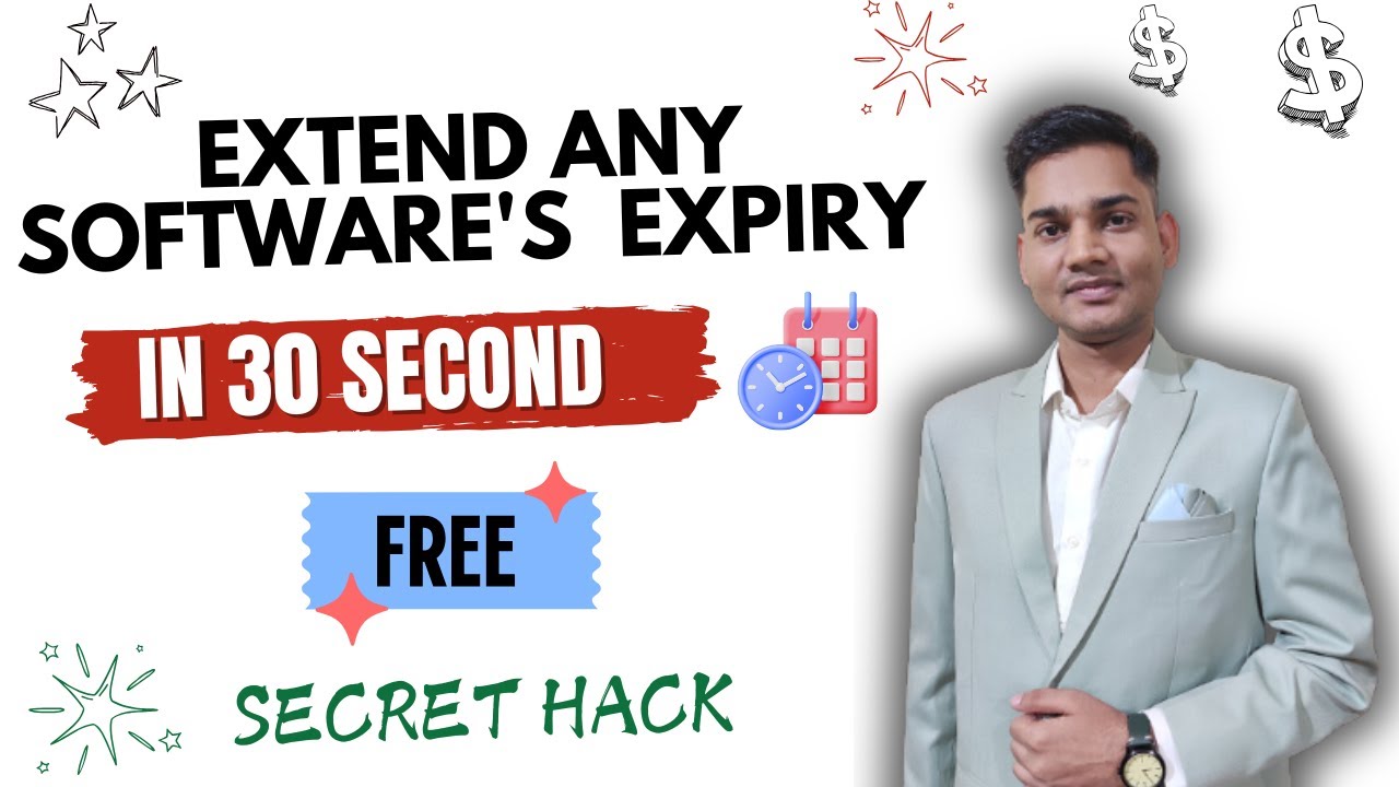 How to Extend ANY Software's Time Period for FREE! #bypass trial - YouTube
