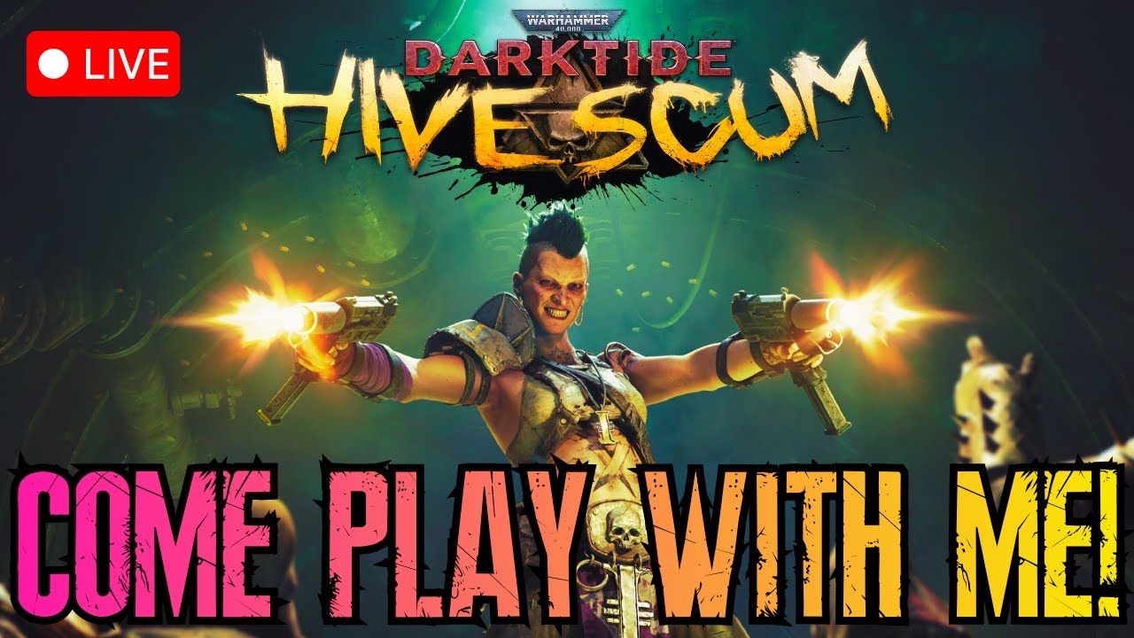 DARKTIDE TIME! Come help me win runs | !join !discord - YouTube