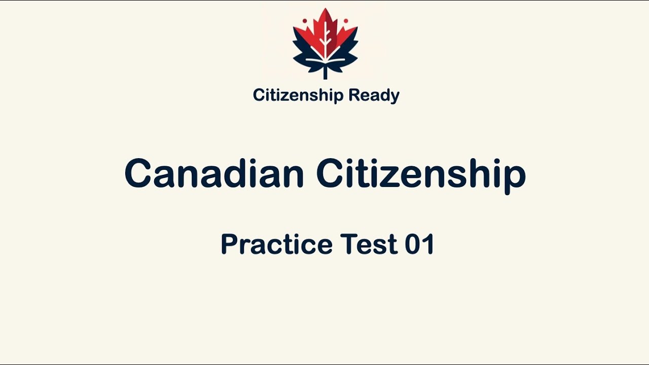 Citizenship Citizenship Practice Test 01 - YouTube