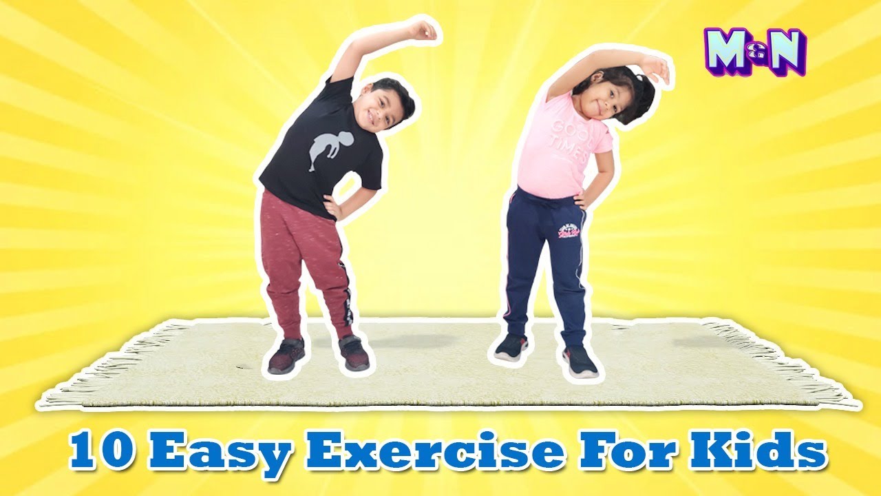 10 Standing Exercises For Kids || Kids Daily Exercises || Mihi and ...