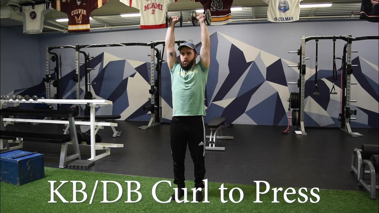 KB:DB Curl to Press - YouTube