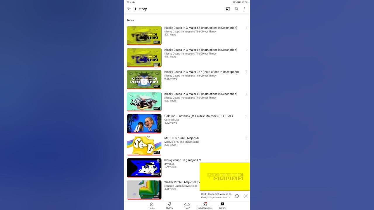DIFFERENCES IN G MAJOR 85 AND 65 - YouTube