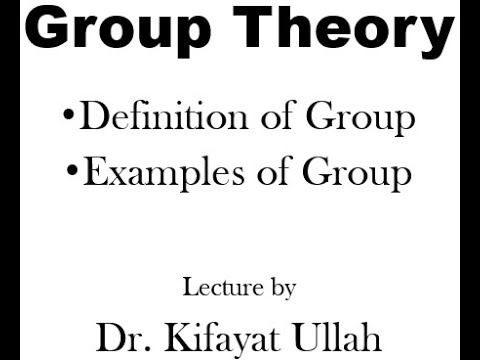 Group Theory | Definition of Group | Examples of Group - YouTube