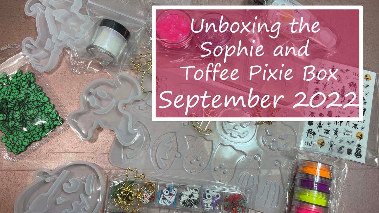 Sophie and Toffee September Pixie Box Unboxing - YouTube