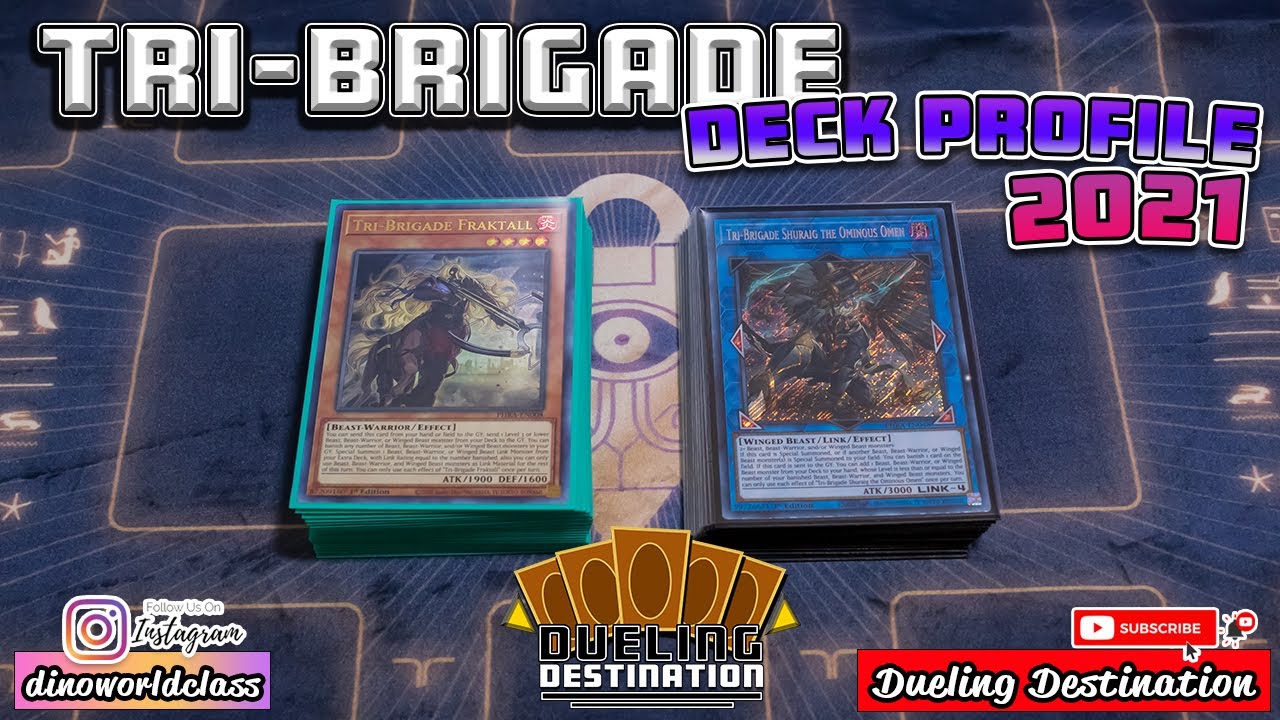 Yu-Gi-Oh! Tri-Brigade Deck Profile January 2021 - YouTube