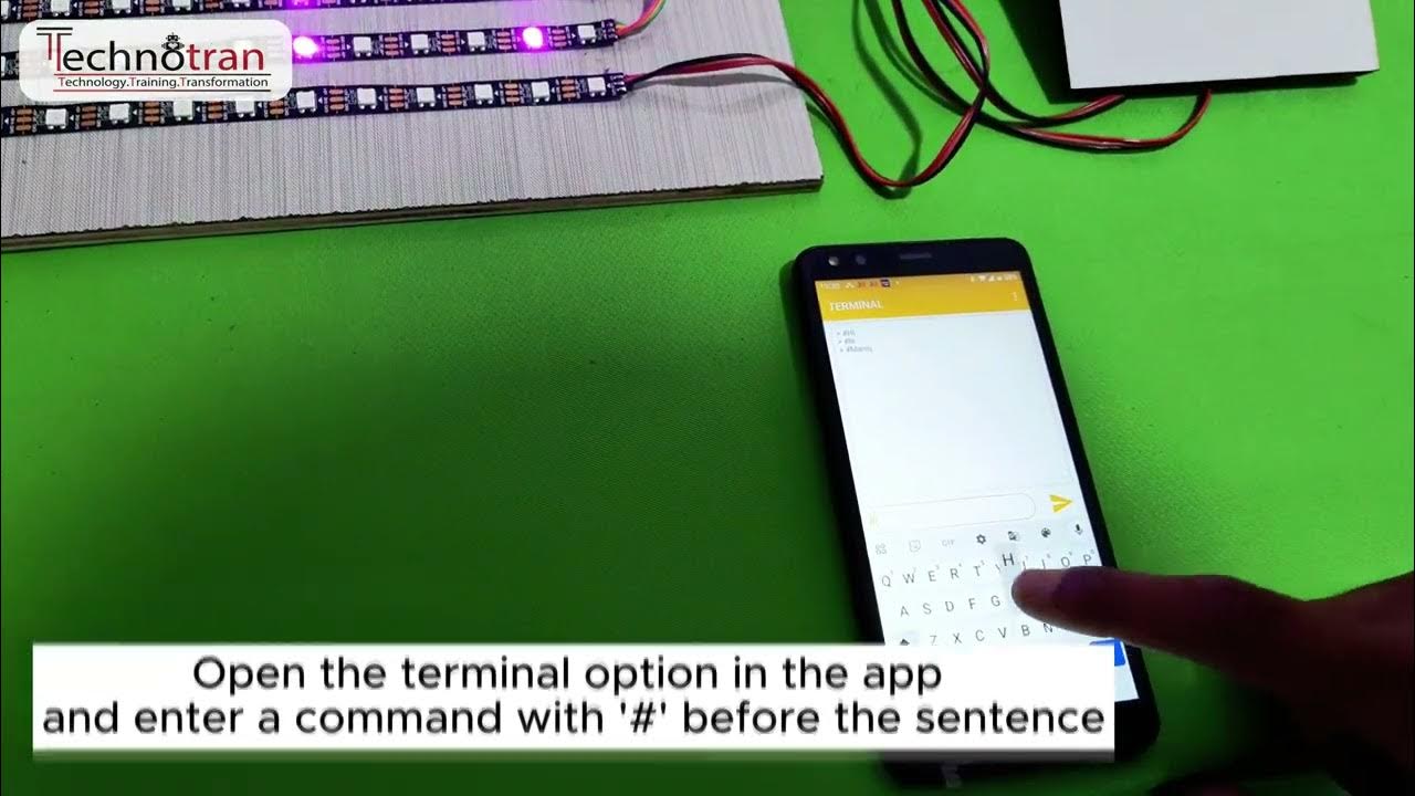 Scrolling LED Matrix Display Project - YouTube