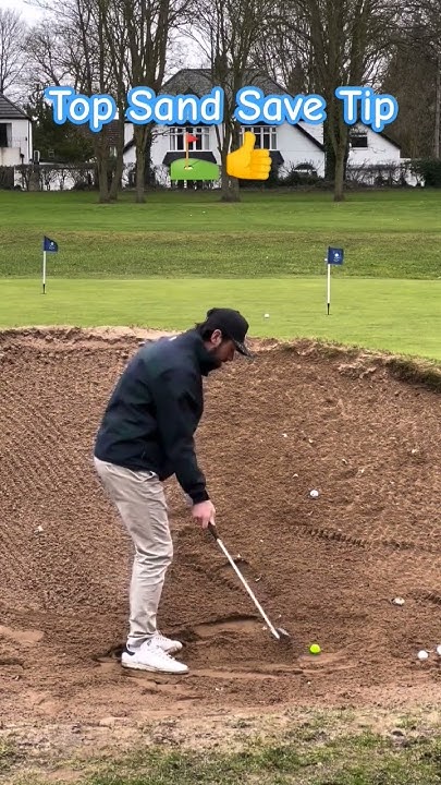 Top Sand Save Tip: How To Escape from Bunkers Every Time #golfswing #improveyourgolf #golftips ...