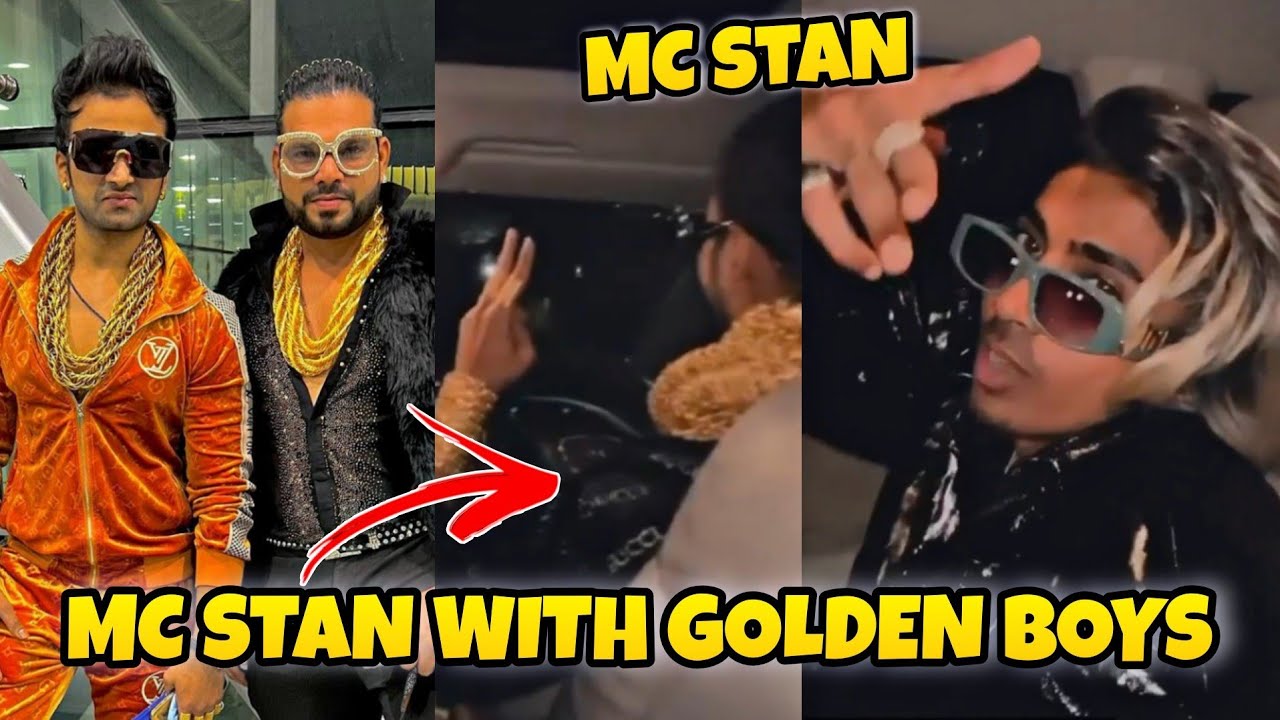 Mc Stan With Golden Boys | Golden Kings Of India | - YouTube