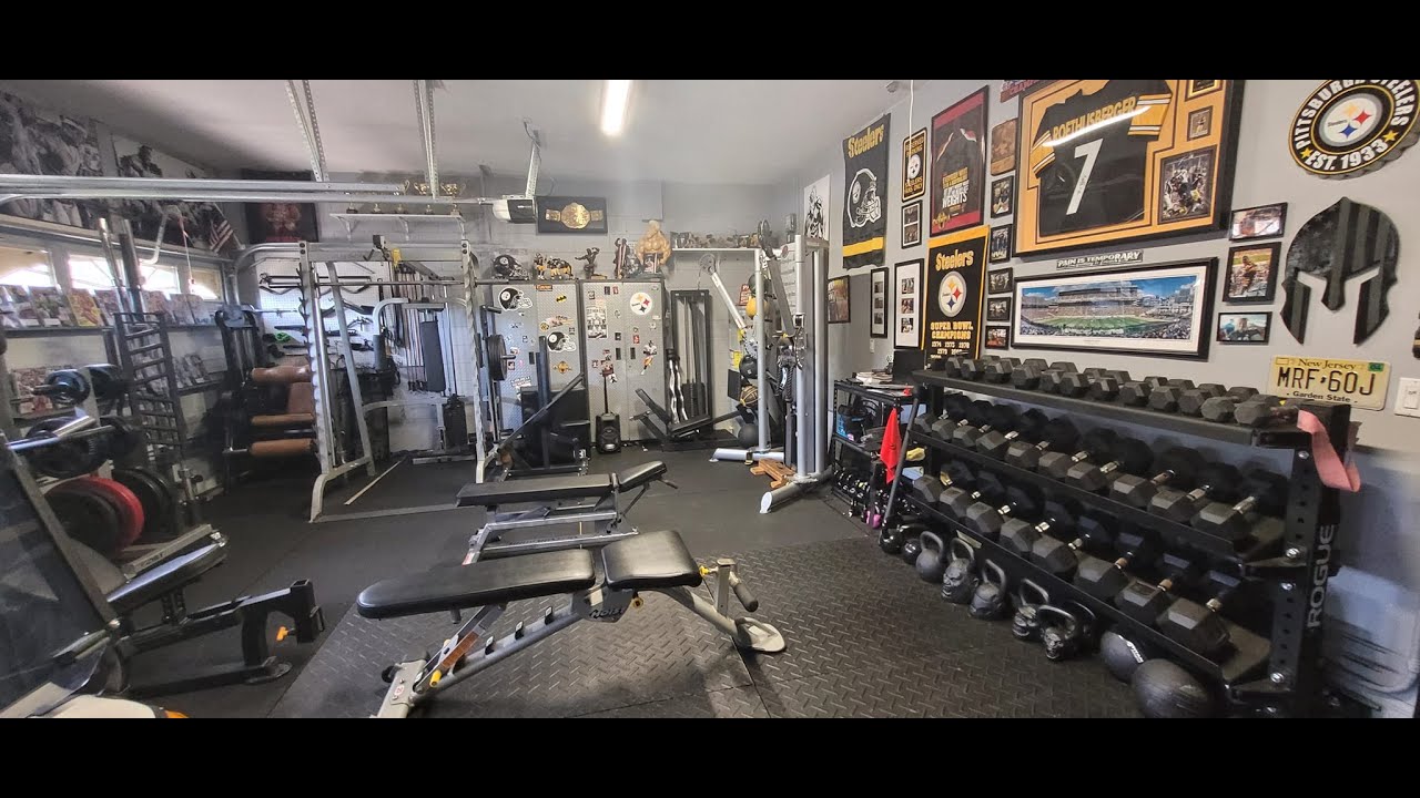 Garage Gym Tour our Home Gym is called The Kil Gym - YouTube