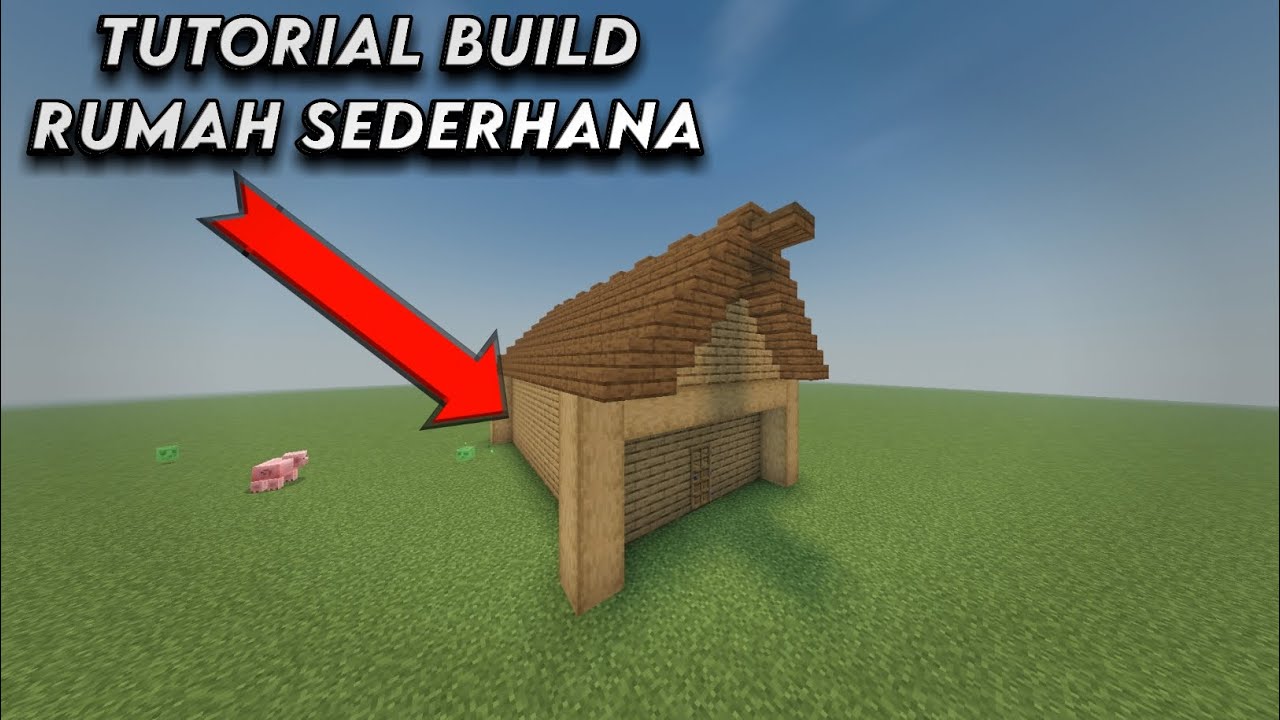 How To Build Rumah Sederhana | Minecraft Indonesia - YouTube