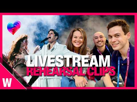 Eurovision 2026: Second Rehearsal Clips Livestream Reaction