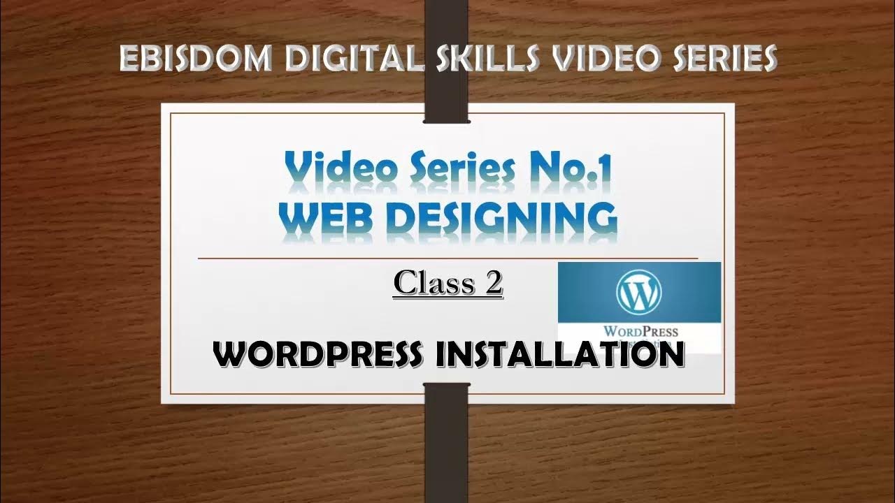 How to Install WordPress - YouTube
