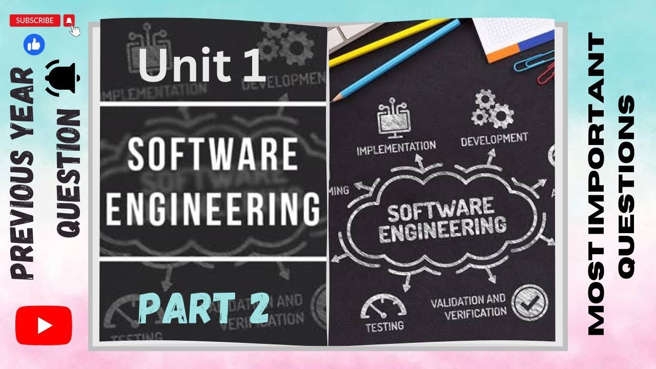 software engineering| unit 1|part 2|Most Important Question| BCA ...