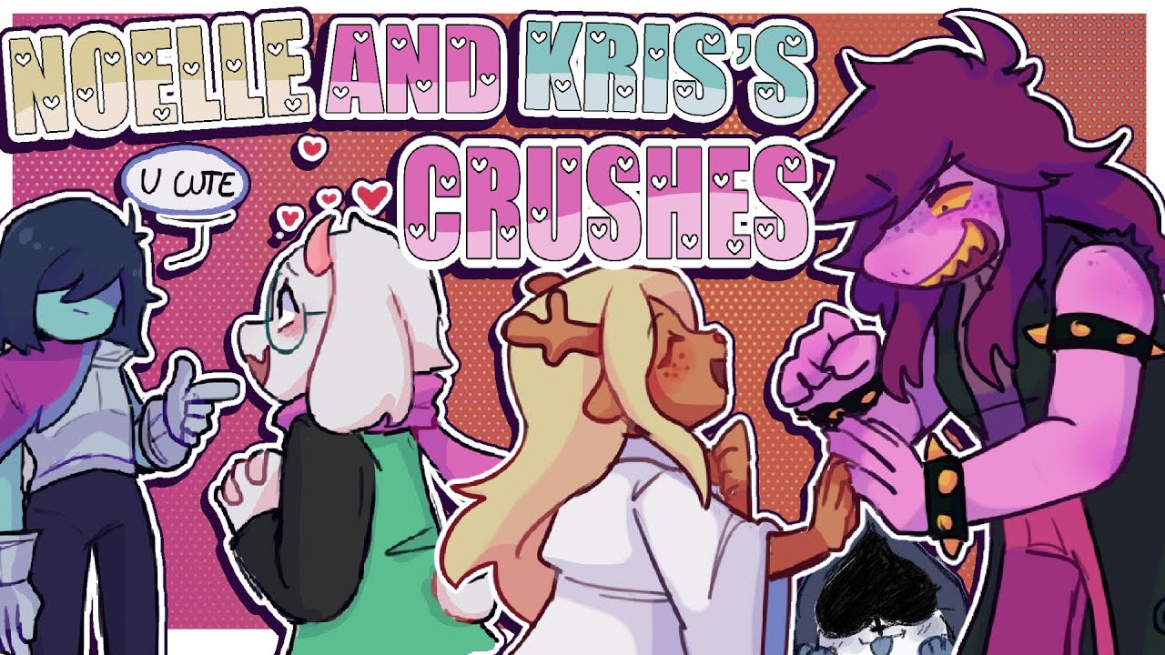Noelles And Kriss Crush Noelle X Susie Deltarune Cha 2 Comic Dub