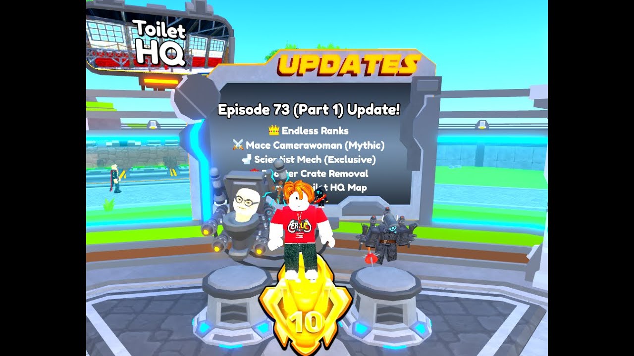 Toilet tower defense update! - YouTube