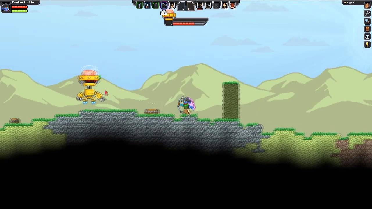 Starbound Beta: Active Robot [Second Boss] - YouTube