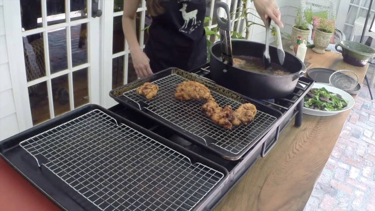 Fried Rabbit with Stacy Harris on The Sporting Chef - YouTube