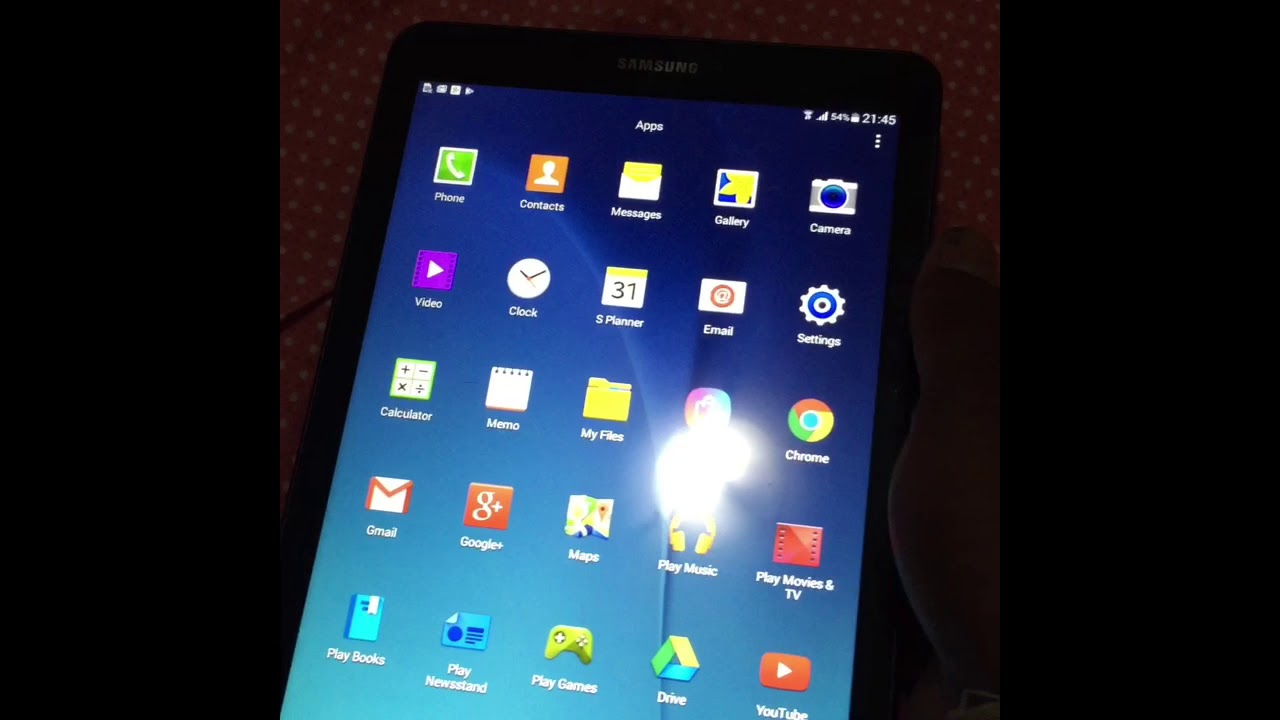 Galaxy tab E t561 unboxing hand on and review - YouTube