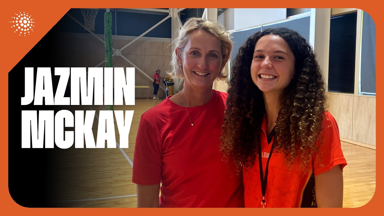 'Special bond' driving netball young gun | Jazmin McKay - YouTube
