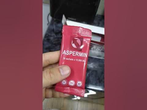 Aspermin 30 Sachets x 10.000 MG - YouTube