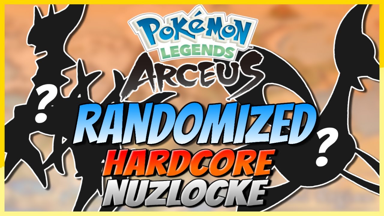 I RANDOMIZED Pokémon Legends Arceus and then did a Hardcore Nuzlocke ...