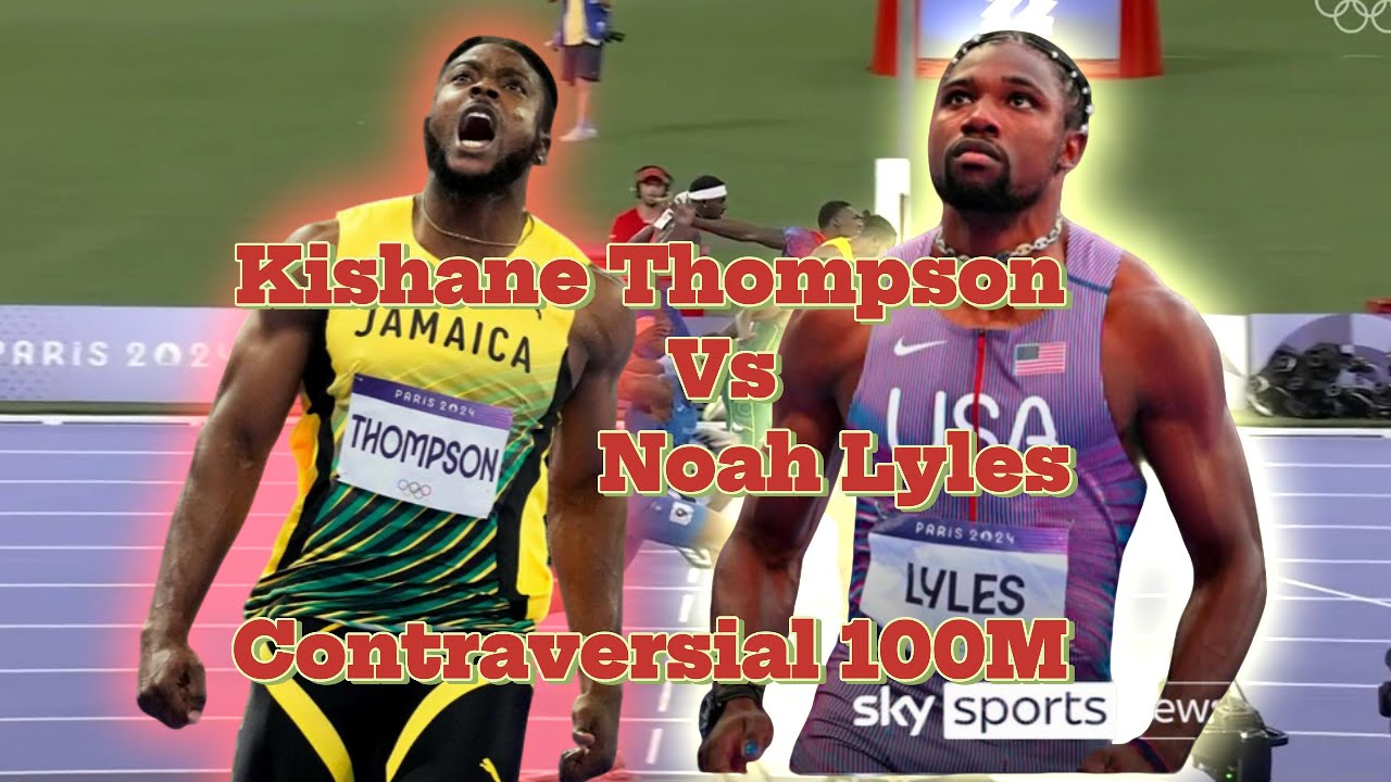 LYLES vs THOMPSON – The Photo Finish Sprint You’ll Watch Twice! - YouTube